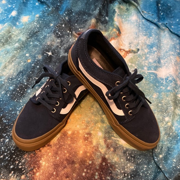 Vans | Shoes | Vans Skate Shoes Pop Cush Old Skool Skateboarding Suede ...